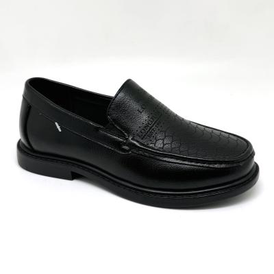 China Kids' Black Leather Shoes for sale