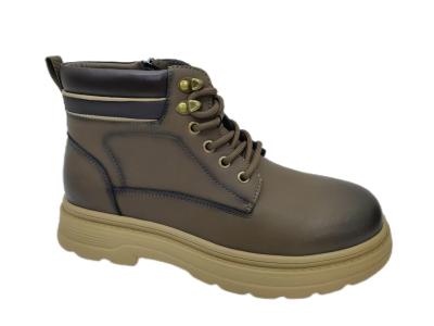 China Men's Leather Ankle Boots for sale