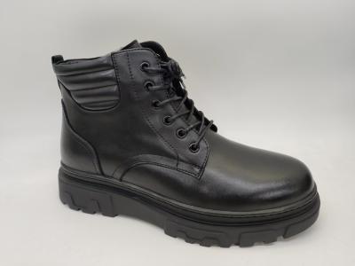 China Men's Leather Ankle Boots for sale