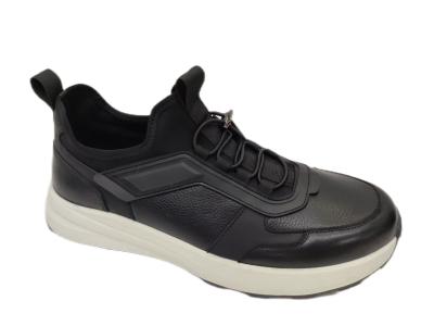 China Men's Leather Sneakers - Chunky Sole Casual Shoes for sale