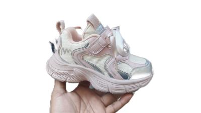 China Kids Chunky Dad Sneakers Casual Breathable Mesh Platform Sports Shoes for sale