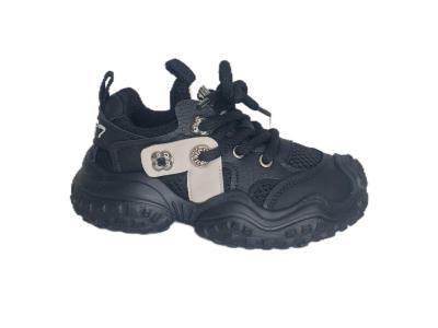 China Kids Chunky Dad Sneakers Casual Breathable Mesh Platform Sports Shoes for sale