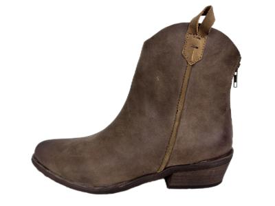 China Women's Cow Suede Ankle Boots for sale