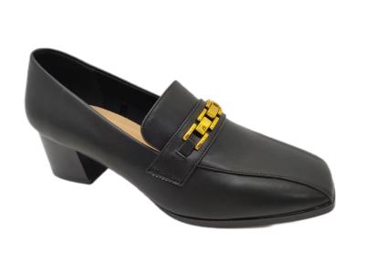 China Black Office Work Shoes for sale