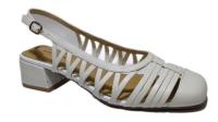 China Patent Lace-Up Slingback Pumps Women Pointed Toe Thin Kitten Heel Sandals Party Dress Heels for sale