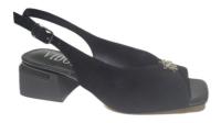 China Women Slingback Loafer Sandals, Square Open Toe Block Heel Back Strap Mules Office Ladies Dress Shoes for sale