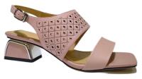 China Women Slingback Heel Sandals, Square Open Toe Block Heel Ankle Buckle Summer Dress Shoes for sale