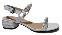 China Women Slingback Heel Sandals, Square Open Toe Block Heel Ankle Buckle Summer Dress Shoes for sale