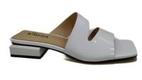 China Women's Leather Slide Mule Sandals for sale