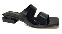 China Women's Leather Slide Mule Sandals for sale