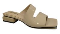 China Women's Leather Slide Mule Sandals for sale