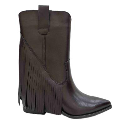 China Ladies Leather Boots for sale