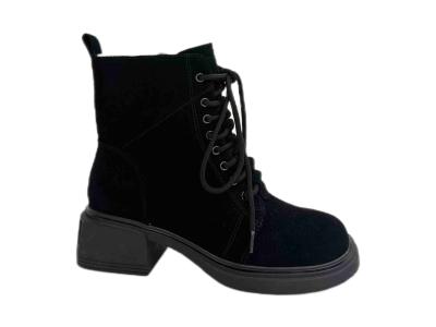 China Ladies Leather Boots for sale