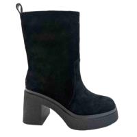 China Ladies Leather Boots for sale