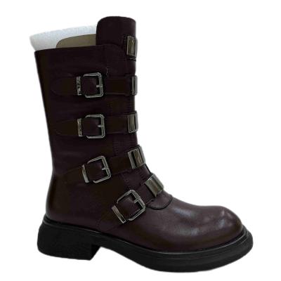 China Ladies Leather Boots for sale