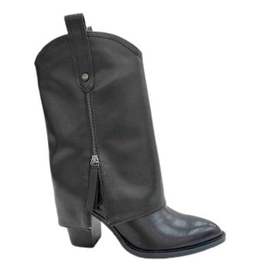 China Ladies Leather Boots for sale