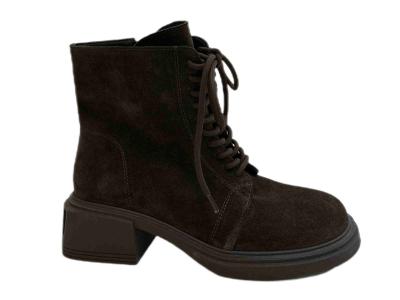 China Ladies Leather Boots for sale