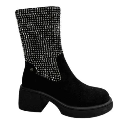 China Ladies Leather Boots for sale