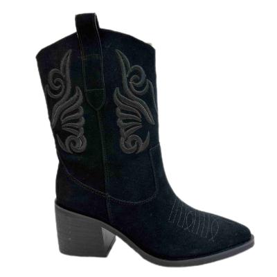 China Ladies Leather Boots for sale