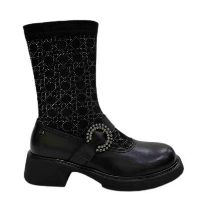 China Ladies Leather Boots for sale