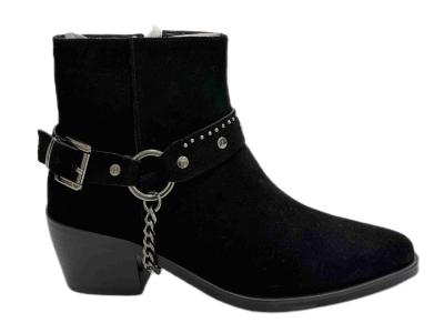 China Ladies Leather Boots for sale