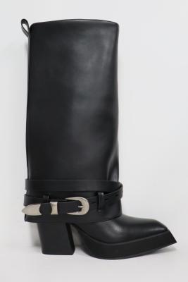 China Ladies Leather Boots for sale