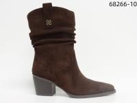China Ladies Leather Boots for sale