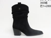 China Ladies Leather Boots for sale