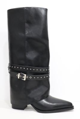 China Ladies Leather Boots for sale