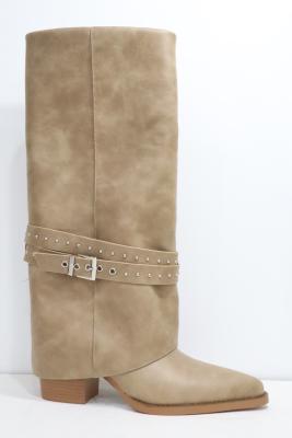 China Ladies Leather Boots for sale