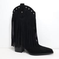 China Ladies Leather Boots for sale