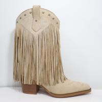 China Ladies Leather Boots for sale