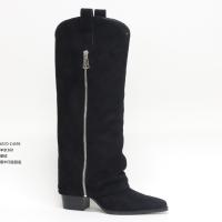 China Ladies Leather Boots for sale