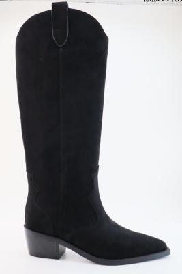 China Ladies Leather Boots for sale