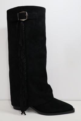 China Ladies Leather Boots for sale