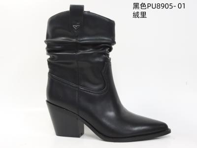 China Ladies Leather Boots for sale