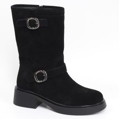 China Ladies Leather Boots for sale