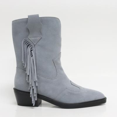 China Ladies Leather Boots for sale