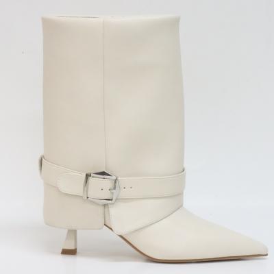 China Ladies Leather Boots for sale