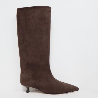 China Ladies Leather Boots for sale