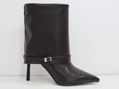 China Ladies Leather Boots for sale