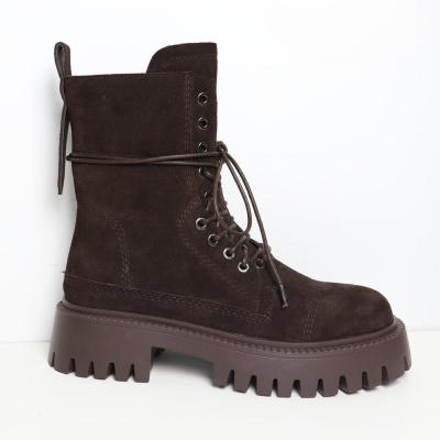China Ladies Leather Boots for sale