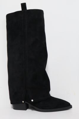 China Ladies Leather Boots for sale