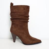 China Ladies Leather Boots for sale