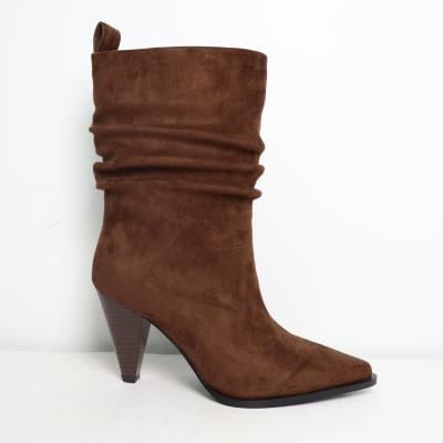 China Ladies Leather Boots for sale