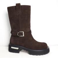 China Ladies Leather Boots for sale