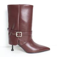 China Ladies Leather Boots for sale