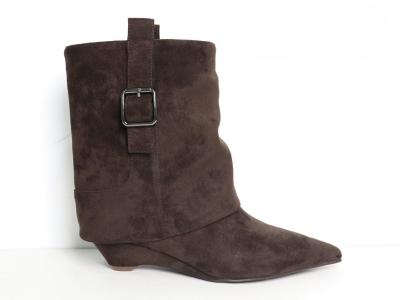 China Ladies Leather Boots for sale