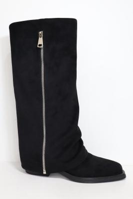 China Ladies Leather Boots for sale