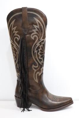 China Ladies Leather Boots for sale